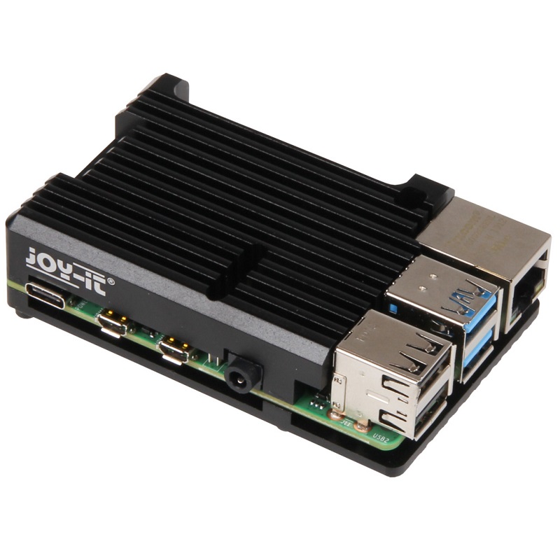 پروژه الکترونیک | خرید آنلاین قطعات الکترونیک BOX RASPBERRY 4 METAL ...